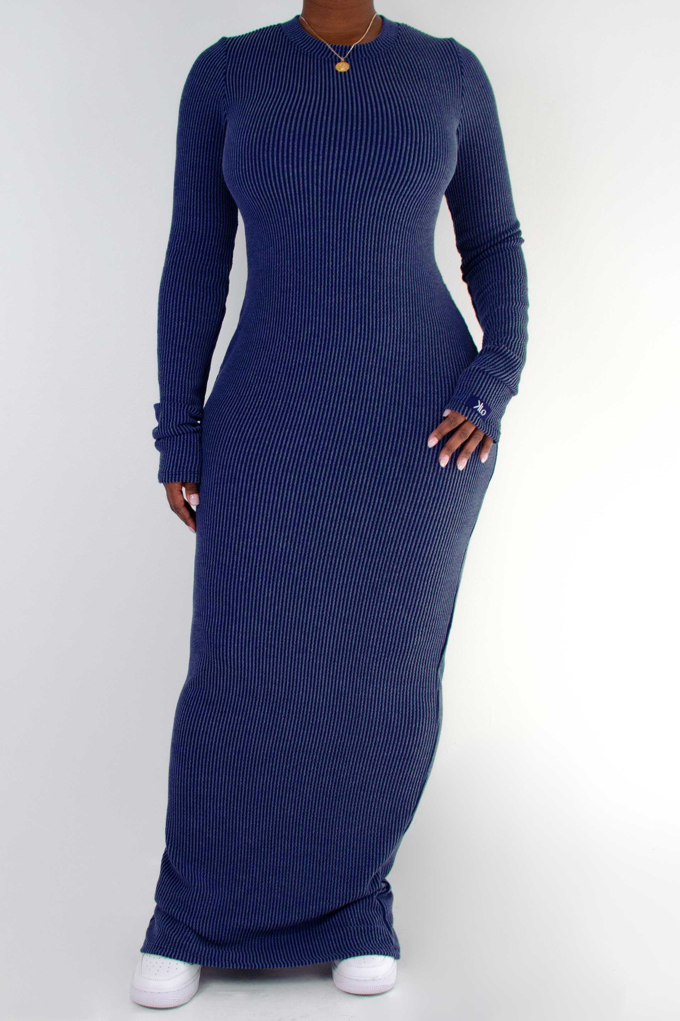 NISE Dress (Dark Denim) – K.Lorayne Apparel